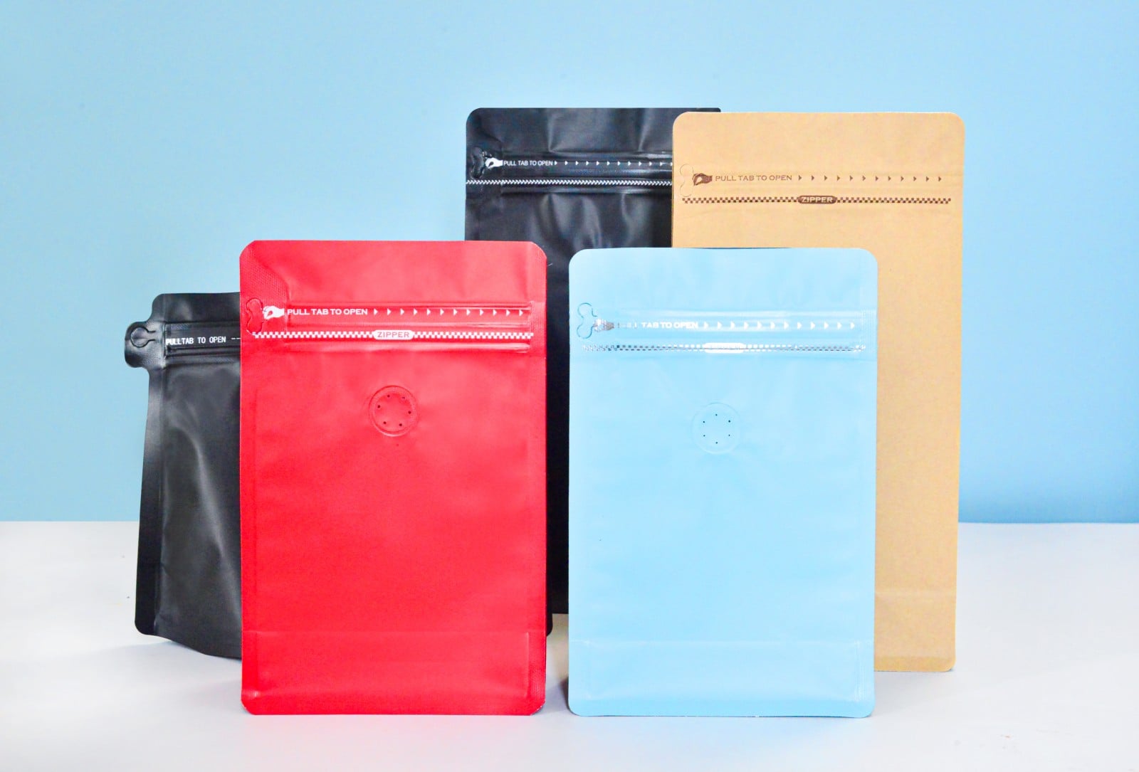 Custom Resealable Coffee Packaging | Ziplock Foil Food Pouches Supplier ...